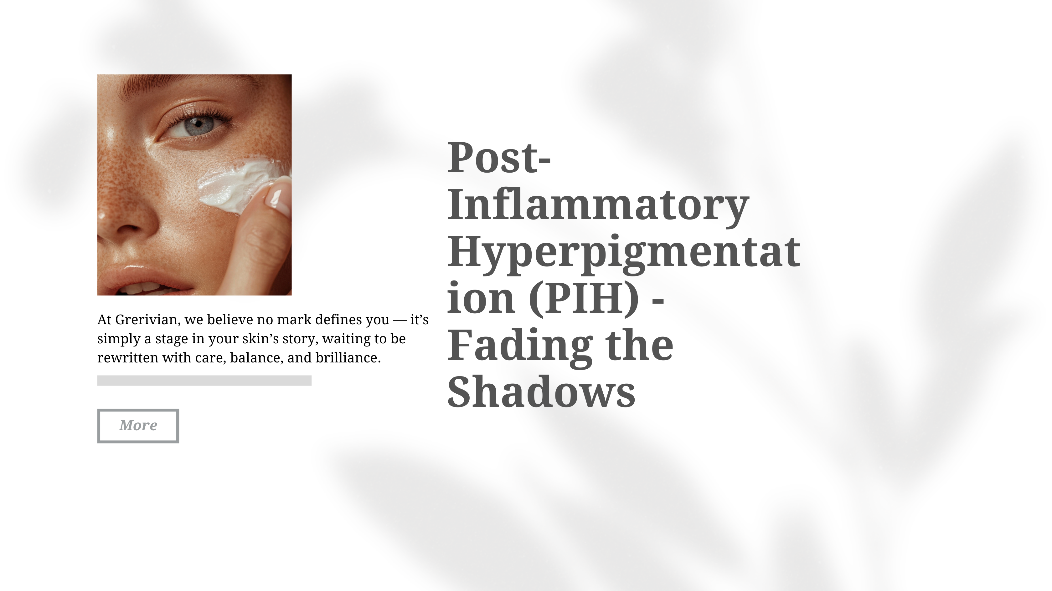 Post-Inflammatory Hyperpigmentation (PIH) - Fading the Shadows ...